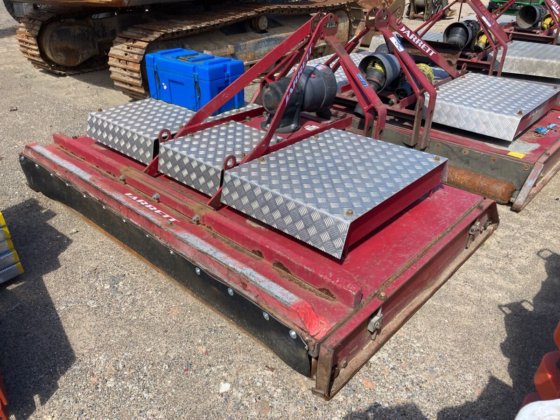 Jarrett ,TM232, Slasher, Width: 2400mm, PTO Driven, 3.P.L , Red, Asset ...