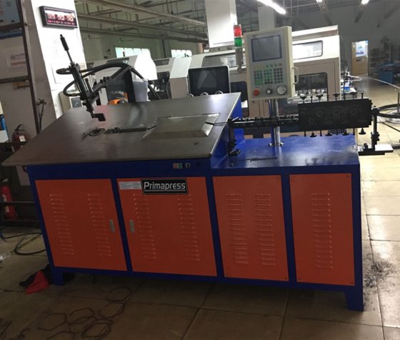 PM Series 2D CNC Automatic Wire Bending Machine, 2D Wire bender in ...