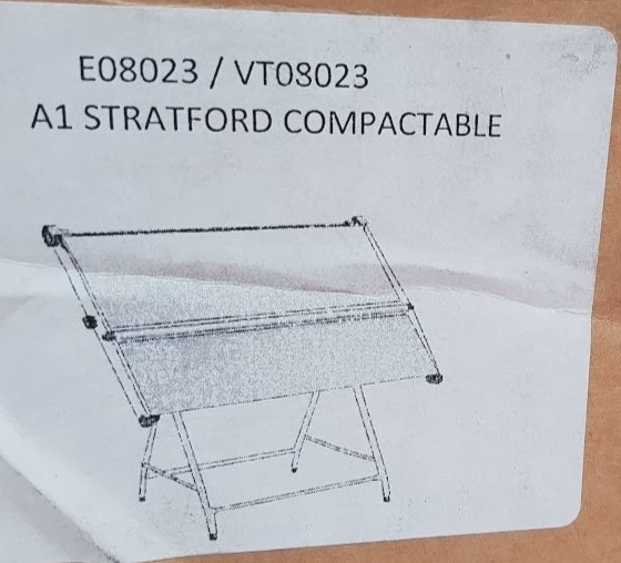 VISTAPLAN A1 STRATFORD Compactable Drawing Board W/Stand E08023 ...
