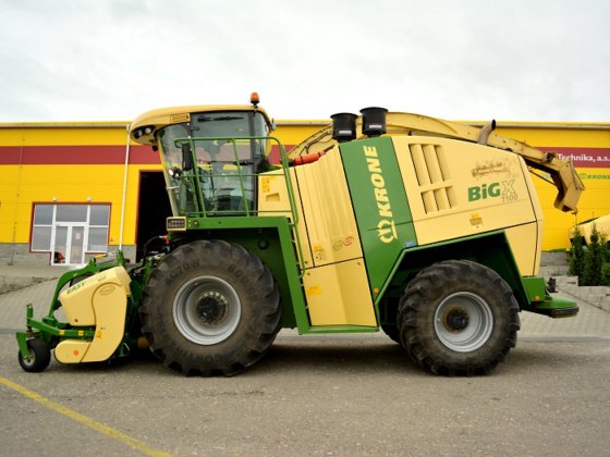 KRONE BIG X 1100 in Ostrava, Czech Republic
