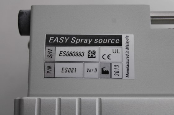 Thermo ES081 EASY-Spray Source HPLC Ionization Tool-Free Connections in ...