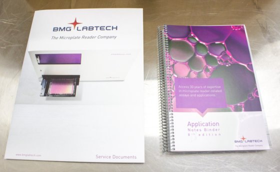 BMG FLUOstar Omega Multi-Mode Microplate Reader 3 Detection Modes 120V ...