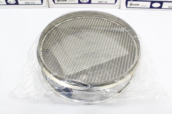 Gilson V8SF Sieve Set Analyzer Model Includes Sieves No. 7, 8, 12 for ...