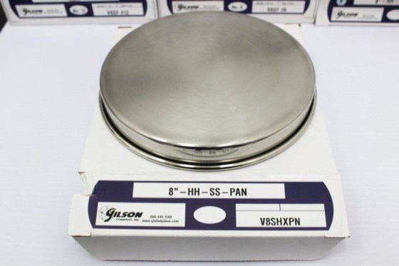 Gilson V8SF Sieve Set Analyzer Model Includes Sieves No. 7, 8, 12 for ...