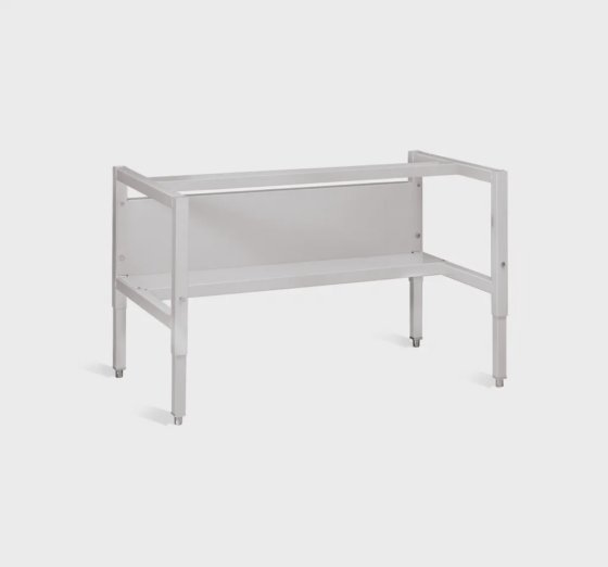 Telescoping Base Stand Assembly with Leveling Feet and Shelf for ...