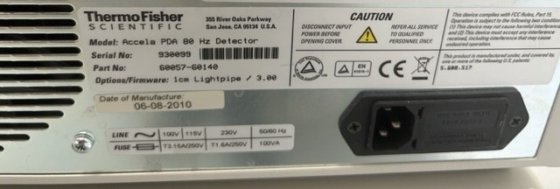 Thermo Accela HPLC System PDA Detector Autosampler Robust Modular Unit ...