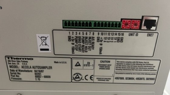 Thermo Accela HPLC System PDA Detector Autosampler Robust Modular Unit ...