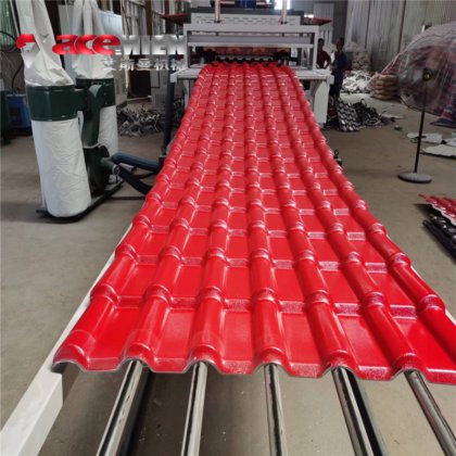 PVC UPVC ASA PMMA ABS double layers plastic roof sheet tile panel ...