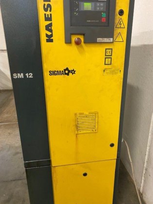 KAESER SCREW COMPRESSOR MOD. SM12 in Bovolone, Veneto, Italy