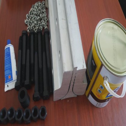 Bucket Belt Joint Solution Clamp for Steel Core Rubber Belt Joint Kit ...