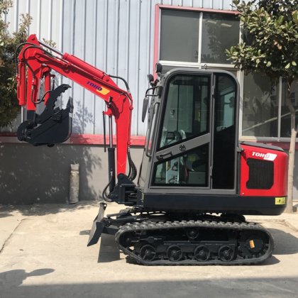 TOHO 2.5 ton operating weight mini digger excav mini crawler excavator ...