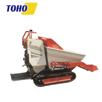 EPA china self-loading mini crawler transporter rubber track dumper ...