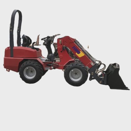 TOHO China Telescoping Mini Wheel Loaders Multifunction Machine ...