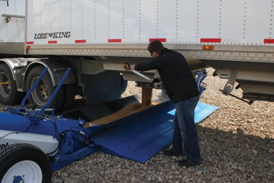 Brandt Grain Deck Drive Over in Cowra, New South Wales, Australia