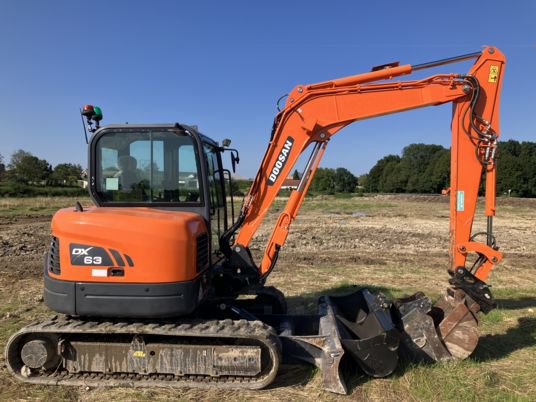 2019 Doosan DX63-3 in Givry-en-Argonne, Grand Est, France