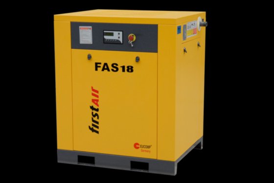 FirstAir FAS183 18 KW - 24 HP 230 Volt Three Phase Base Mount Rotary ...