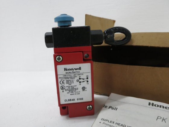 Honeywell CLSB4A Cable Pull Limit Switch Micro Switch (DW6150-1) in ...