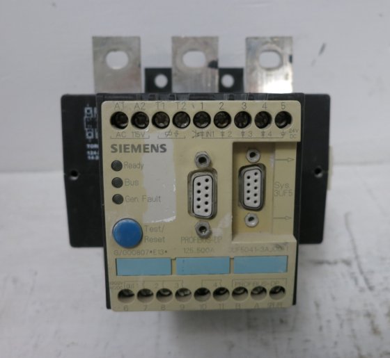 Siemens 3UF5041-3AJ00-1 DP Basic Unit PLC Module SIMOCODE Profibus ...