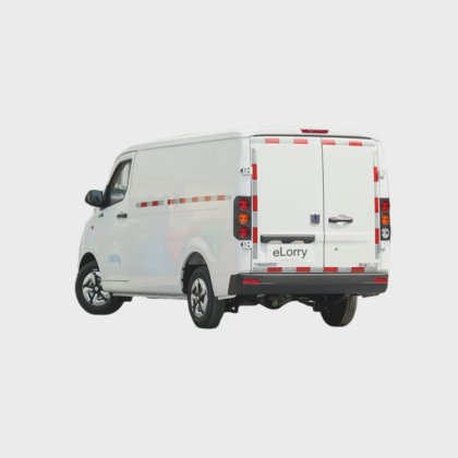 FOTON Geely EV mini cargo van in Zhengzhou, Henan, China