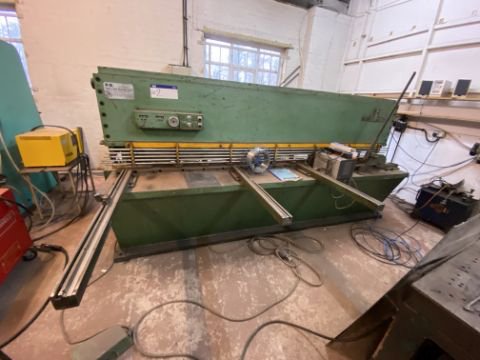 Elga Model 1014 Hydrashear 10ft x ¼in ELECTRO HYDRAULIC GUILLOTINE ...