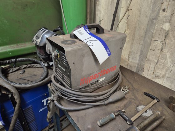 Hypertherm Powermax 350 Tig Welder in Workington, England, United Kingdom