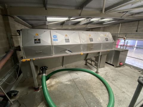 Nijhuis NDF300 STAINLESS STEEL ROTARY DRUM WATER PROCESSOR/ EFFLUENT ...