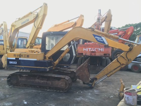 Kobelco SK03 in Shanghai, Shanghai, China