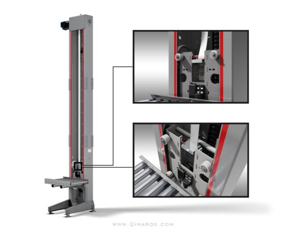 Qimarox ProRunner MK1 Vertical Conveyor in Roseville, MI, USA