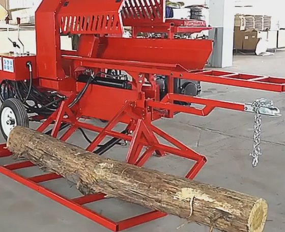 wood splitting machine log splitter fire wood processor firewood ...