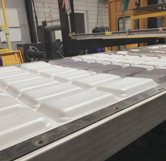 Disposable Polystyrene Plastic Takeaway Foam Plate Fast Food Container Lunch Box Making
