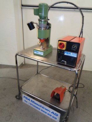 BALTEC RN 080 wobble riveting machine in Aarwangen, Bern, Switzerland