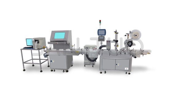 Automatic Labeling Laser Coding Identification And Inspection System In Guangdong China