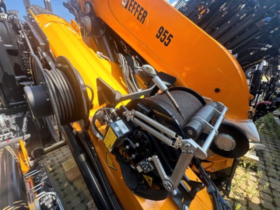 2025 Effer 955-8s loading crane + Jib 6s in Porta Westfalica, North ...