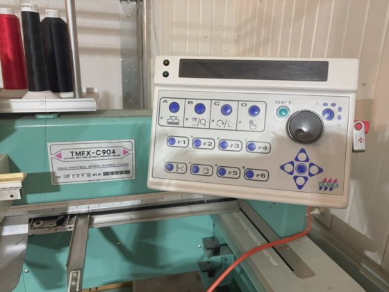 TAJIMA 4 HEAD EMBROIDERY MACHINE / 9 NEEDLE / 9 COLOR / in Indianapolis, IN, USA