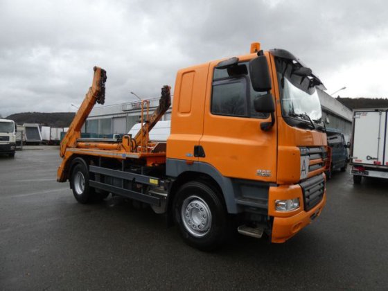 2013 DAF CF 460 CF 400 skip loader in Mosbach, Germany