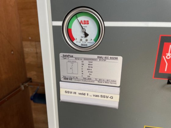 2005 ABB Safeplus KV RMU in Rotterdam, South Holland, Netherlands