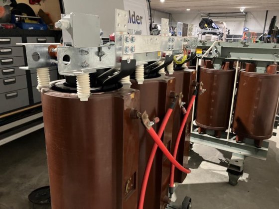 2017 630 kVA 10 kV / 400 Volt Trafo Elettro transformator in Rotterdam ...
