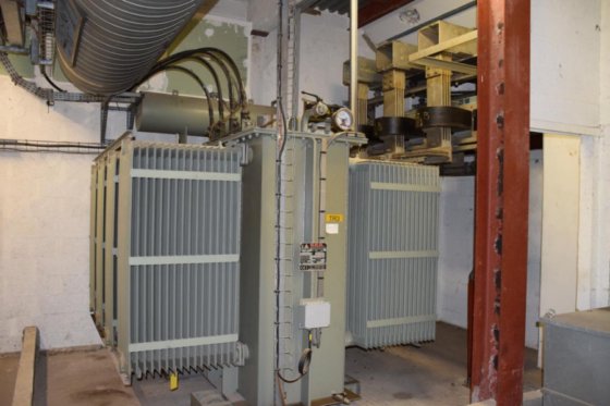 2003 5500 kVA 20 kV / 400 Volt SEA transformator 2003 - step-up trafo ...
