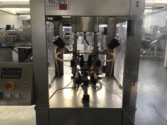 Liquid dosing machine in Lorquí, Region of Murcia, Spain