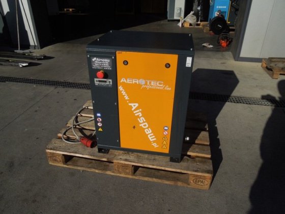 AEROTEC 5.5kw screw compressor 2019r-9 in Milicz, Poland