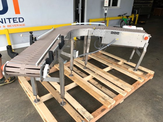 90 Degree Case Conveyor Curve in Hickory, NC, USA