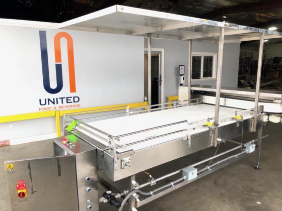 Showcase Systems 4 x 10 Stainless Steel Debagging Table in Hickory, NC, USA