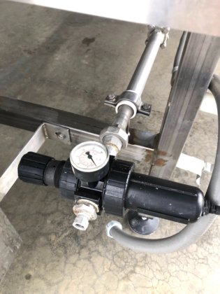 Showcase Systems 4 x 10 Stainless Steel Debagging Table in Hickory, NC, USA