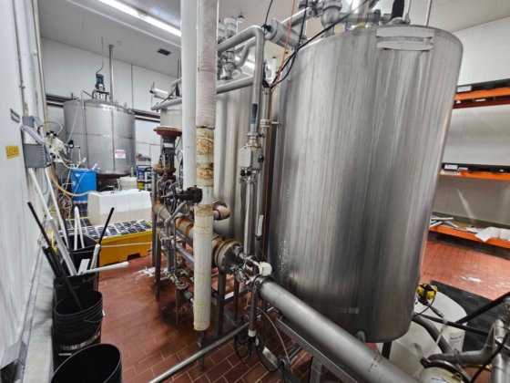 3 Tank CIP System with Controls in Hickory, NC, USA