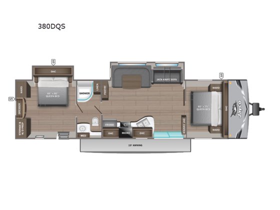 2025 Jayco Jay Flight SLX 380DQS in Katy, TX, USA