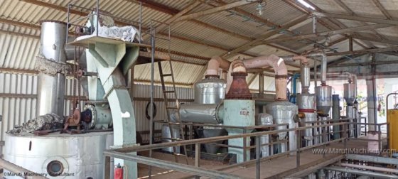 2005 150 TPD Rice Bran Continuous Solvent Extraction Plant in Tamil ...