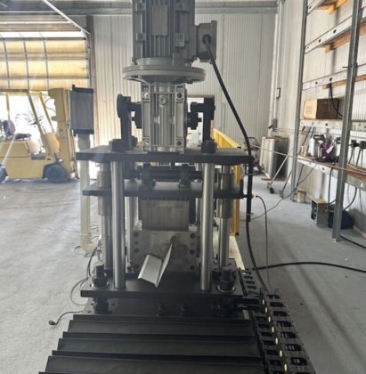 Aluminum drip edge roll forming machine in United States