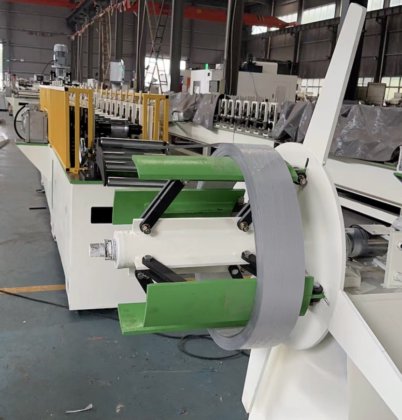 Aluminum drip edge roll forming machine in United States