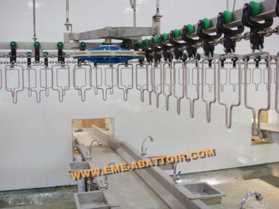 Viscera Collection Trough Poultry Abattoir Equipment For Slaughterhouse ...