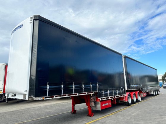 2014 Maxitrans 34 Pallet Drop Deck B Double Full Mezz, R/T ...